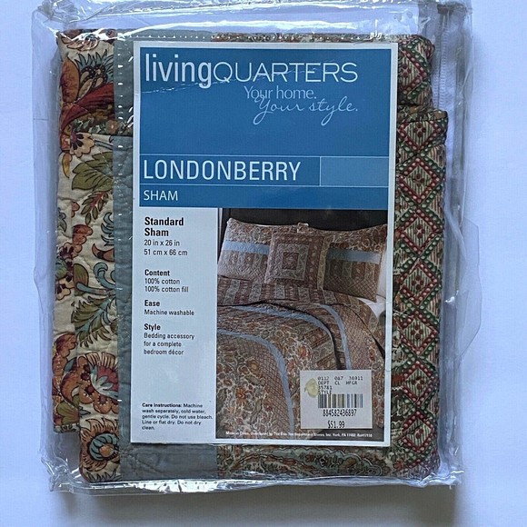 Living Quarters | Bedding | Living Quarters Londonberry Standard 2 X 26 ...